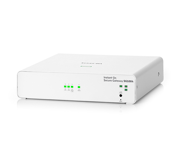 Hpe Networking Instant On Secure Gateway Sg1004 4 Port 1g Smart Managed Gateway 4x 1gbase T Us