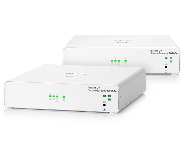 HPE Networking Instant On Secure Gateway SG1004 4-Port 1G Smart-managed Gateway, 4x 1GBase-T, US ...