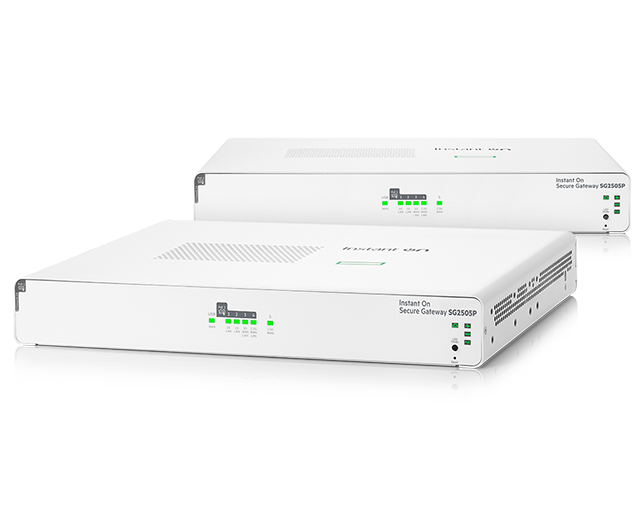 HPE Networking Instant On Secure Gateway SG2505P 5-Port 2.5G Smart ...